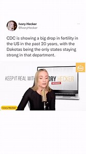 Ok, so you probably know what I’m thinking but I’ll add it here for the heck of it. What do you think? 1. Experimental 2020 injections 2. More same sex couples 3. People are scared about the future @real.ivory thanks for covering news worthy info❤️ #infertility #decline #births #feminine #men | Jodi O'Malley