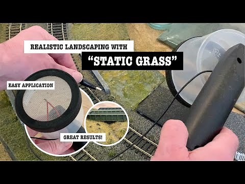Mastering static grass application for super-realistic model landscape textures