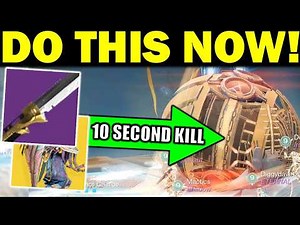 GAME BREAKING Glitch let's you NUKE ANY BOSS in Destiny 2...