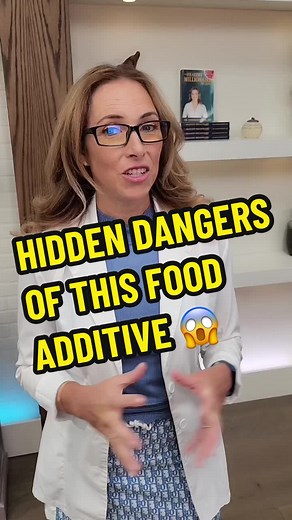 HIDDEN Dangers of This Food Additive😱 In this video, Dr. Janine discusses the hidden dangers of maltodextrin - a common food additive with a high glycemic index. Learn about its preservative effects and more! #foodadditive #fooddanger #maltodextrin