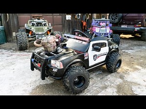 Overpowered Go Kart Power Wheels is Finished! Painting and Final Look!