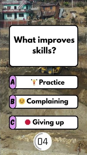 What improves skills? #quiz #fun #puzzle #brainteaser #ytlifestyle