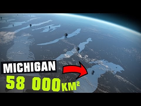 LAKE Size Comparison 🌊 3D