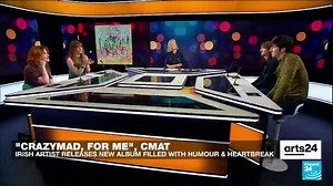 1.1K views · 28 reactions |  #Irish pop singer-songwriter CMAT presents her new album "Crazymad, For Me", alongside with French rockband Howlin' Jaws whose second album "Half Asleep Half Awake” is coming out at the end of the month. They were all in #arts24 today, wtach the whole show here ➡️ https://f24.my/8BQ7.f | FRANCE 24 English | Facebook