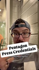 The government doesn’t get to decide who’s a journalist. Make no mistake, this is a huge escalation in cracking down on the free press. But I don’t think my people know what press credentials are. I certainly didn’t know before the first time I got them. | Generic Art Dad