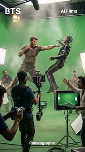 इस वीडियो में आप देखेंगे कि Movie action scene असल में कैसे शूट किया जाता है 🎥 पीछे होता है Green Screen, सामने होता है Actor का power pose, और चारों तरफ रहती है पूरी Shooting Crew – Camera man, Director, Lights और Stunt team 💪 यह वीडियो सिर्फ 👉 Education purpose 👉 Behind The Scenes समझाने के लिए 👉 AI generated demonstration कोई भी scene असली लड़ाई नहीं है ❌ सब कुछ planning VFX movie magic से बनता है ✨ अगर आपको 🎬 Shooting 🎥 VFX 🧠 Movie making पसंद है तो वीडियो को Like, Share और Subscribe