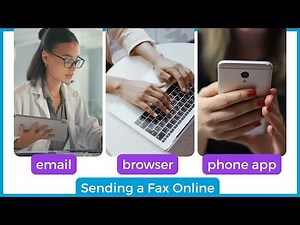 How to Send a Fax Online: By Email, Web, or Mobile App