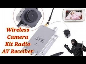 Wireless Camera Kit Radio AV Receiver.. كاميرا لاسلكية كيت راديو AV المتلقي