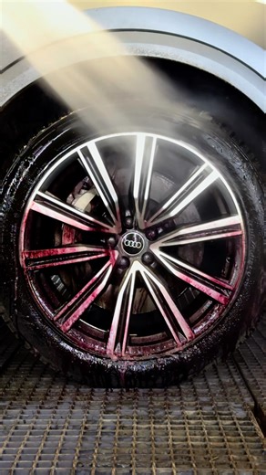95K views · 328 reactions | Your wheels look clean? 樂 Iron Terminator knows better 喝 Thanks to a chemical reaction, all the hidden metallic contamination dissolves and bleeds out — just rinse and you’re done  | Soft99 | Facebook