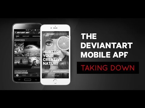 Did the DeviantArt Mobile App has been taking down for good?..