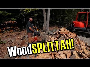 LOG Splitter VS. HARDwood | DR RapidFire Kinetic | Pros & Cons | Splitting SMARTER!