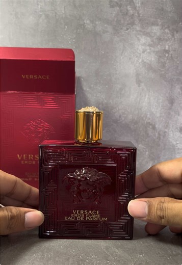 Versace Eros Flame 🔥 Which one is the best, Flame or EDP guys?? #fragrance #parfumtiktok #parfumviral #unboxing #fragrancetiktok #cologne #versace #versaceeros #fyp