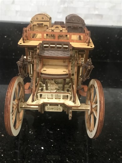 ROKR 3D Wood Antique Stagecoach - Etsy Canada