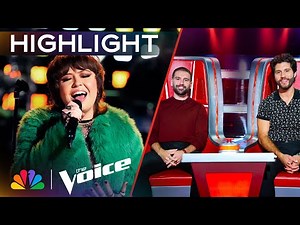 Olivia Rubini's Cover of "Tiny Dancer" Frees the Coaches' Souls | The Voice Knockouts | NBC