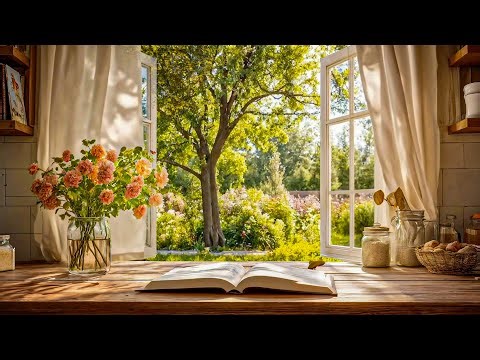 A Quiet Spring Morning by the Window 🌿 Soft Light, Gentle Breeze & Peaceful Ambience