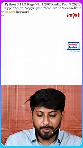 23K views · 2.1K reactions | Keywords in Python | by vikas singh #python #pythonprogramming #python3 #pythoninterview #pythoncoding #pythoncode | CoDing SeeKho | Facebook