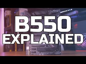 B550 Explained - PCIe Gen 4, CPU Support & More! - TechteamGB