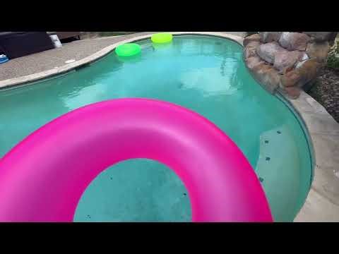 3 Pack Intex Neon Frost Swim Tubes Inflatable 36' Pool Floats and Rings