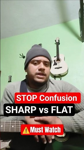 Sharp & Flat Explained Clearly | Music Theory for Beginners
