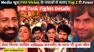 Bigg Boss 18 Live: Media Task Media Said Rajat Vivian Dsena Top 2 Against Karanveer Shilpa Eisha | Vnik