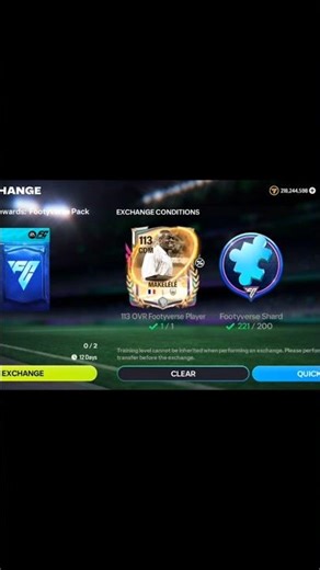 Trying Swap Verse exchange for the first time 😍 #ea #fcmobile #fc26 #edit #keepsupporting