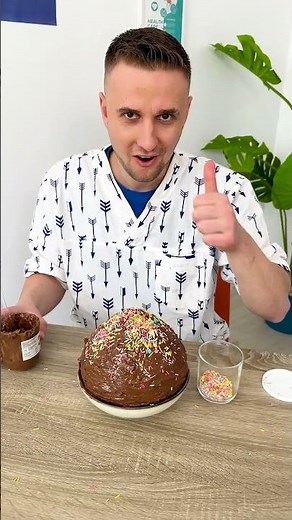 Epic Water Balloon Cake Surprise! 🎉💦