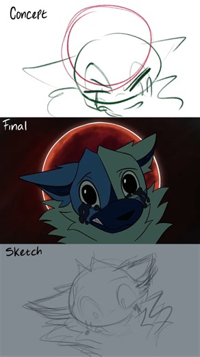 Concept, Sketch & Final! (MAP Part Process)