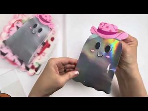 How to place paper napkins for laminating : make pretty pockets + pouch