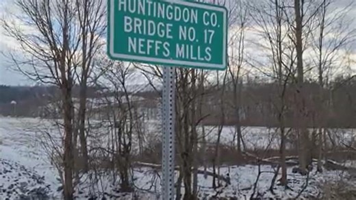 Huntingdon County bridge reopens following lengthy replacement project