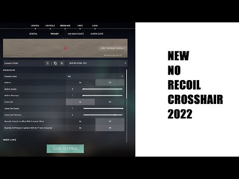 NEW NO RECOIL CROSSHAIR 2022 | aimb0xr @ VALORANT