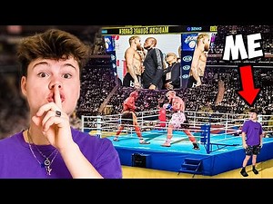 SNEAKING Into Jake Paul Vs. Anderson Silva FIGHT!