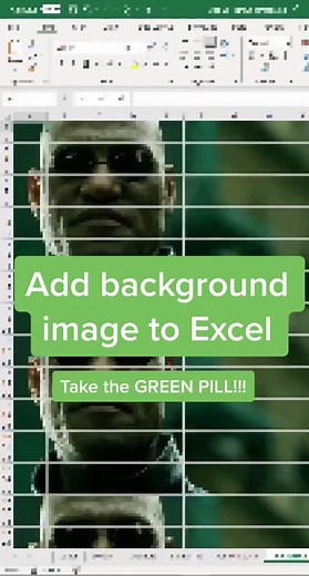 Add a background image to #Excel #learnexcel #spreadsheet #exceltips #howto #exceltips #techtips #edutok #techtok #learnontiktok