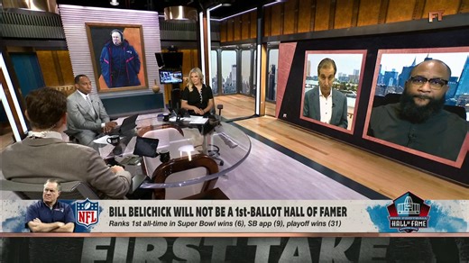 Stephen A. Smith has a message for the Hall of Fame after Bill Belichick was not named a first-ballot Hall of Fame selection. | ESPN First Take