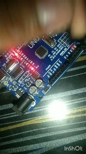 LED blinking light project video