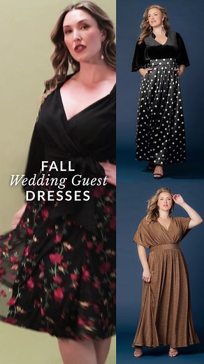 Your perfect plus-size fall wedding guest dress awaits. 🍁✨Think enchanting floral embroidery, luxe lace patterns, and romantic 3D florals—crafted to flatter your curves and make every entrance unforgettable. 💕Proudly designed and made in the USA. Trusted since 1996. ⭐️⭐️⭐️⭐️⭐️ “I finally found a dress that makes me feel confident and beautiful.” – Mary Anne 🛍️ Explore the Fall Wedding Edit: https://www.kiyonna.com/collections/fall-wedding-guest | Kiyonna Clothing - Stylish Plus Size Women's A