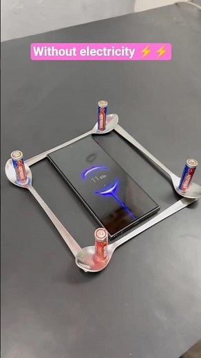 Battery 🪫 and coin 🪙 experiment #experiment #tiktok #science ...