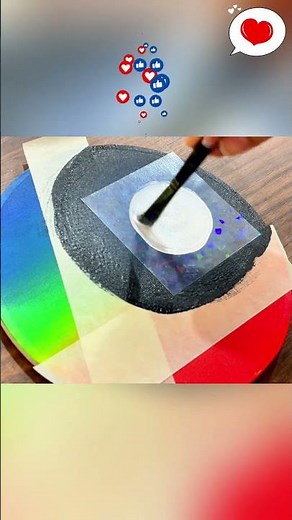 How to Paint Magical Day and Night Sky | Stunning Acrylic Art Ideas for Beginners #shorts