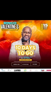 5.2K views · 76 reactions | Ten days could pass without you realising. Send your preference set-list ( songs to be sung ) and yours could be the winner for the #RingoValentineExperience At the Carnival #VukaNomsa #Vukasambe This is going to be a night to remember. | Ringo Madlingozi | Facebook