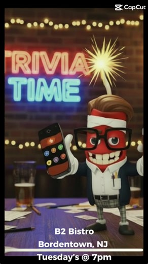 Tuesday Game Night is ON at B2 Bordentown! 🧠 @DynamoGameShow puts on an interactive night of trivia and games you don't want to miss! Join us every Tuesday at 7pm. Gather your friends, enjoy great food & drinks, and compete for gift cards for the top 3 teams. . . . . #bordentownnj #chesterfieldnj #grovevillenj #allentownnj #yardvillenj | B2 Bistro Bar Bordentown