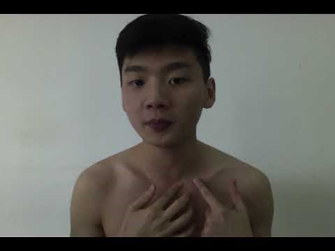 Palpation of the coracoid process