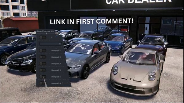 Car Dealership Simulator 2 Cheats Trainer (Unlimited Money,Unlimited HP,Unlimited Skill Point) [PC]