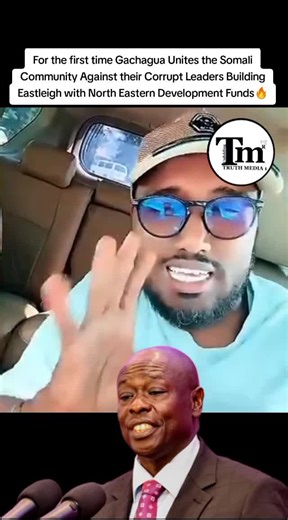 Gachagua Unites Somali Community Against Corrupt Leaders