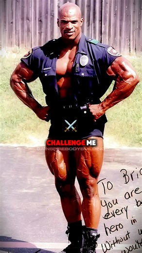 💪🏿🔥Ronnie NEVER Had Fights Working As A Cop #bodybuilding #ronniecoleman #policeofficer