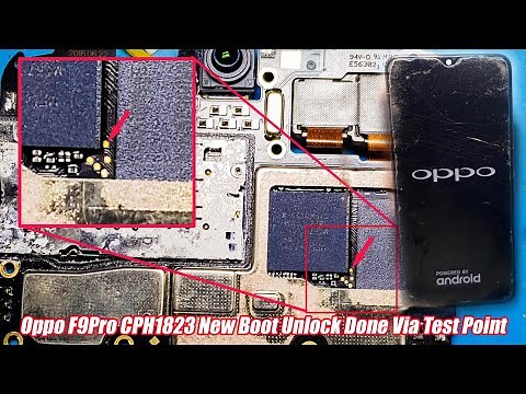 Oppo F9 Pro CPH1823 Auto On Off Problem Flashing Done MRT Dongle