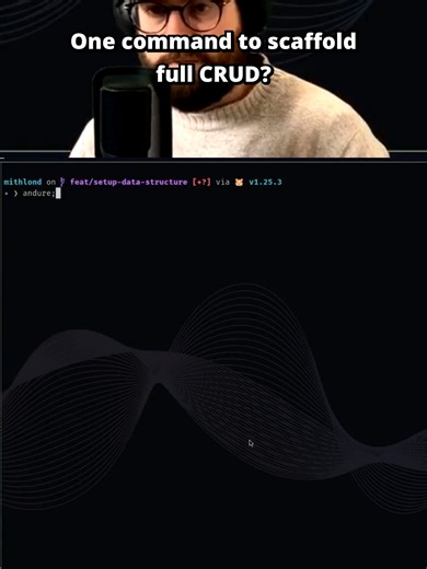 Auto-generate full CRUD with Endural — one-command scaffold (models, views, controllers) and LLM-friendly conventions #golang #coding #programming #software #softwareengineer#Twitch #mbvlabs