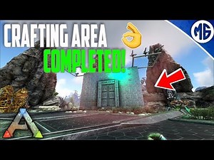 CRAFTING AREA DONE! Road to Tek Official PvP Ep 11 - Ark: Survival Evolved