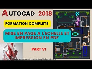 Formation COMPLETE Autocad l Mise en page et Impression à l'Echelle l Partie VI