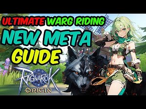 NEXT CLASS NEW META - RANGER CLASS ULTIMATE WARG RIDER BUILD -INCOMING CLASS RAGNAROK ORIGIN GLOBAL