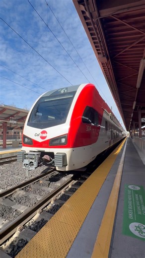 Caltrain Stadler 304 arrived at San Jose