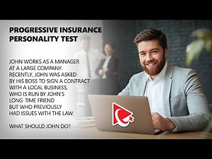 How to Pass PROGRESSIVE INSURANCE PERSONALITY TEST - Questions and Answers with Solutions
